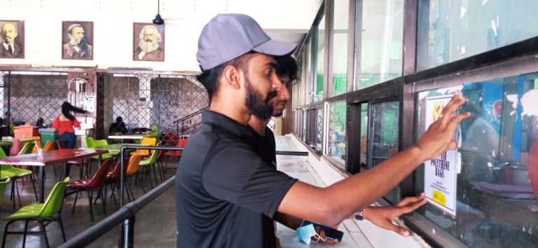 The Zero Plastic Movement of the University Of Kelaniya launched a poster campaign along with ...