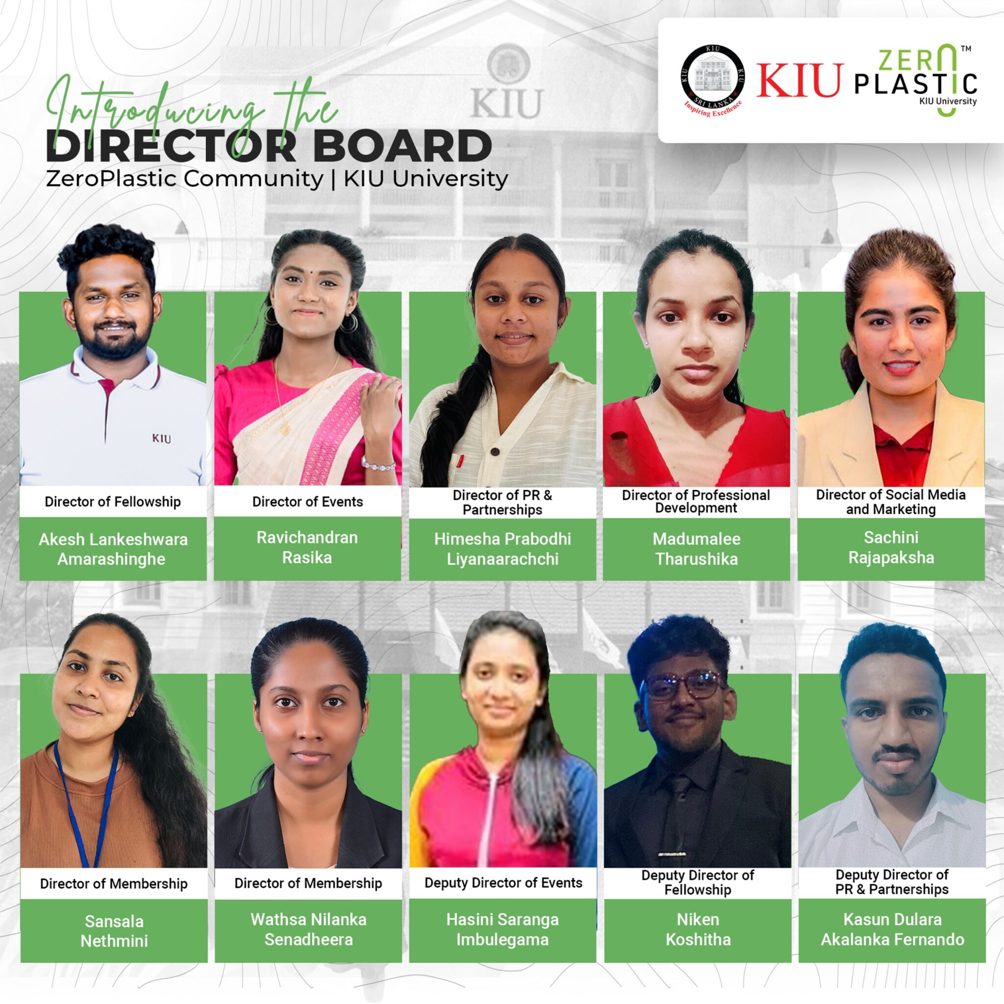 KIU University Joins Forces with Zero Plastic Movement to Tackle ...