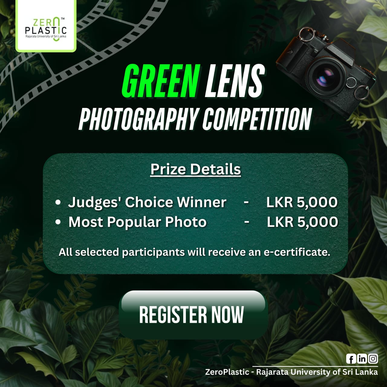 **Capturing a Greener Future: Highlights from the Green Lens ...